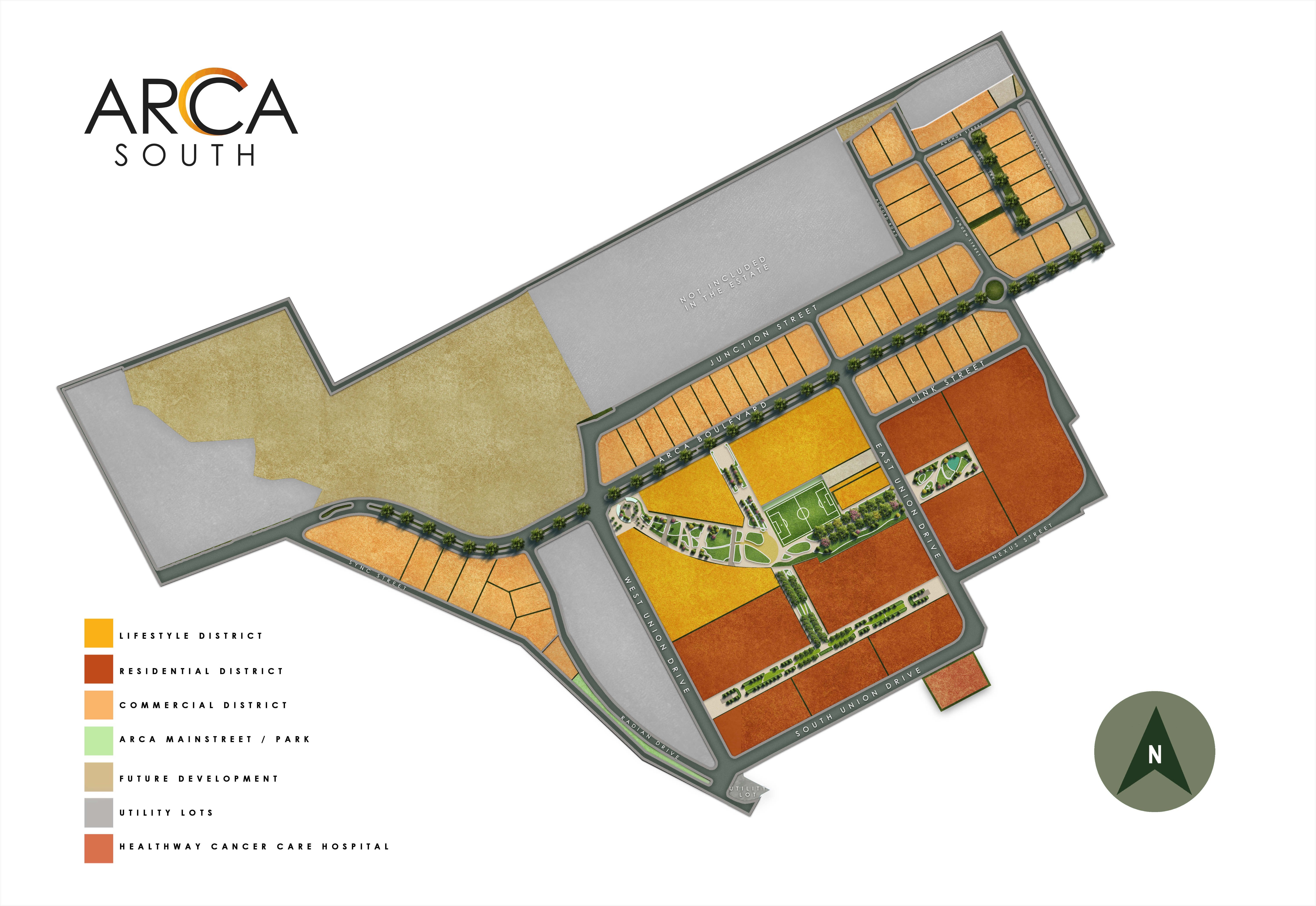 Arca South Masterplan - Integrated Mixed-Use Development